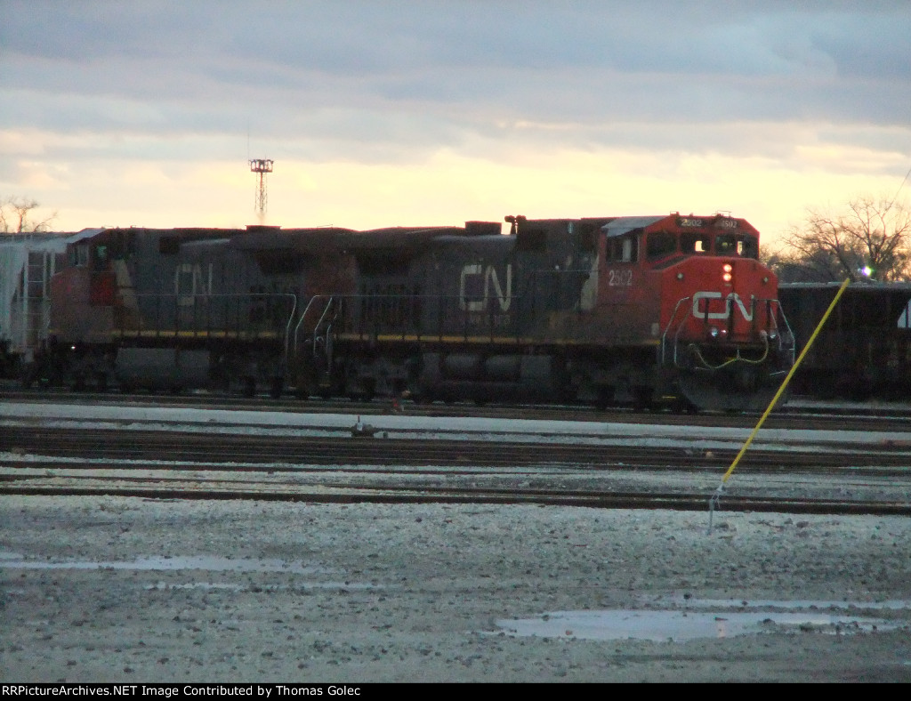 CN manifest passing through Joliet Yard